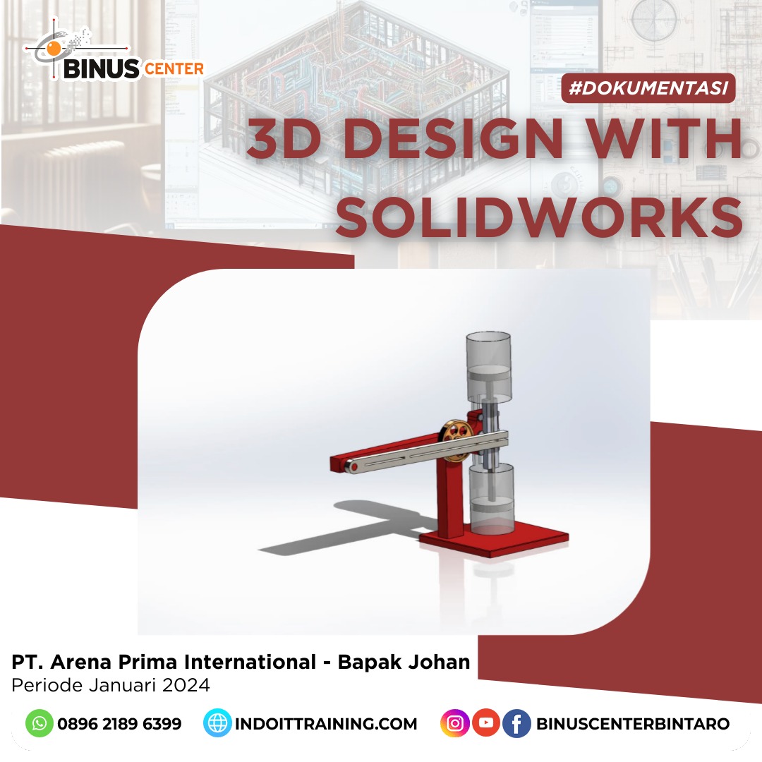 Training Solidworks 3D Design - BINUS CENTER