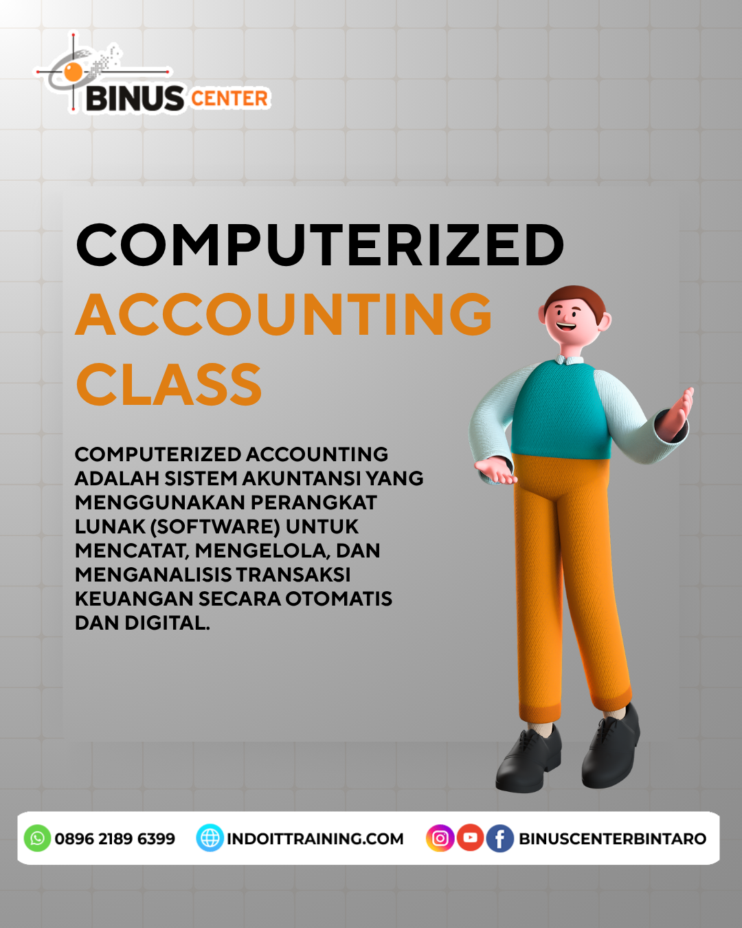 Training Kelas Computerized Accounting - BINUS CENTER