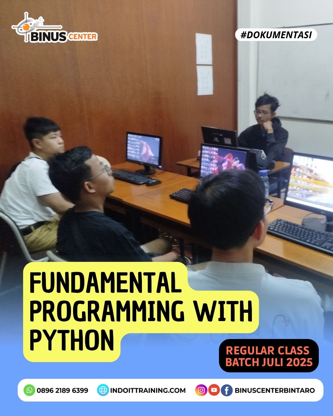 Traninig Fundamental Programming with Python - Bintaro,Jakarta ...