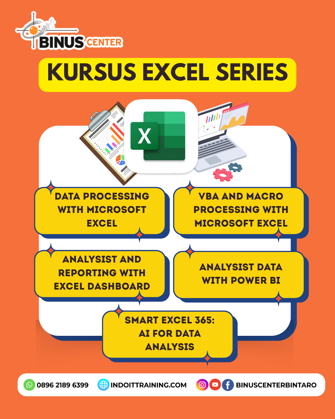 Kuasai Microsoft Excel Series: Dari Dasar hingga Otomatisasi & Power BI ...